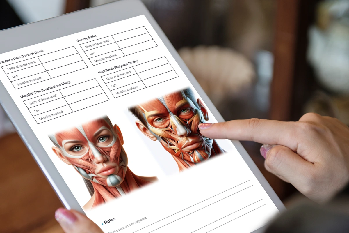 How to Build a Botox Treatment Form (Template) | Pabau